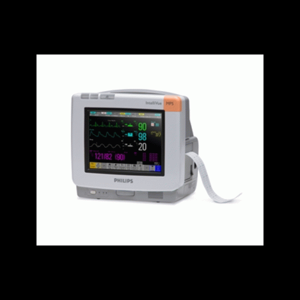 Philips IntelliVue MP5 Patient Monitor with 3 Lead ECG, NIBP, SpO2 ...