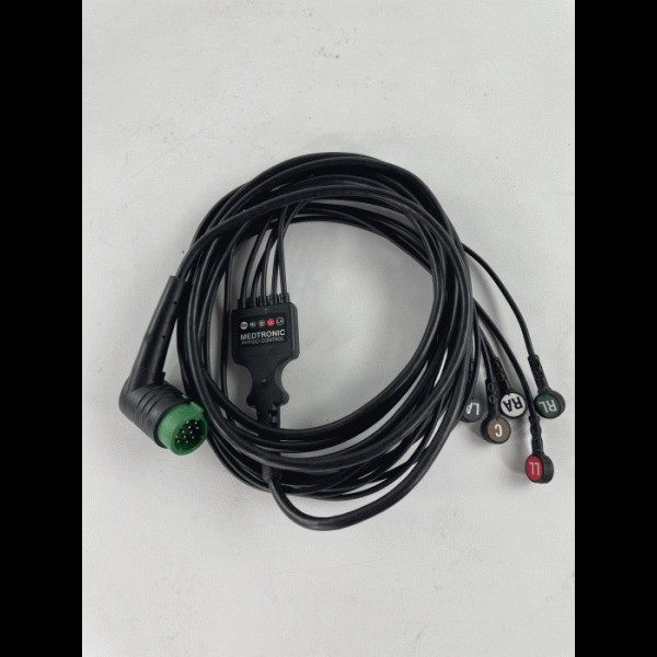 Physio Control ECG Cable Lifepak 12 Lifepak 20 Lifepak 20e 11110-000029 ...