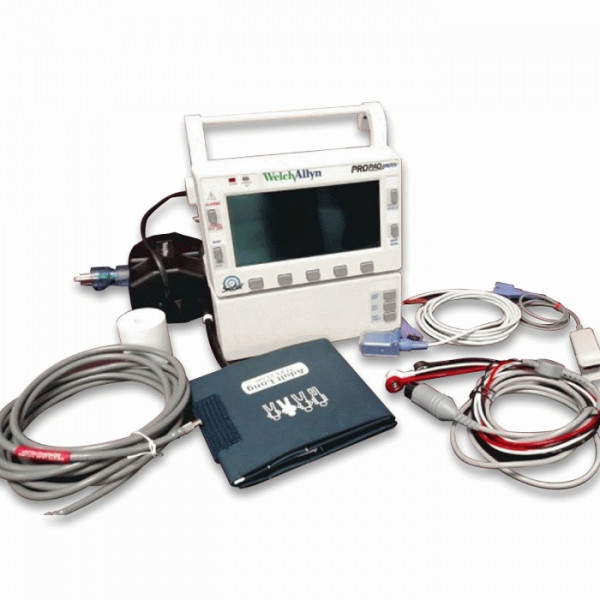 Welch Allyn Propaq Encore 206EL with Capnography CO2, Printer 007-0110 ...