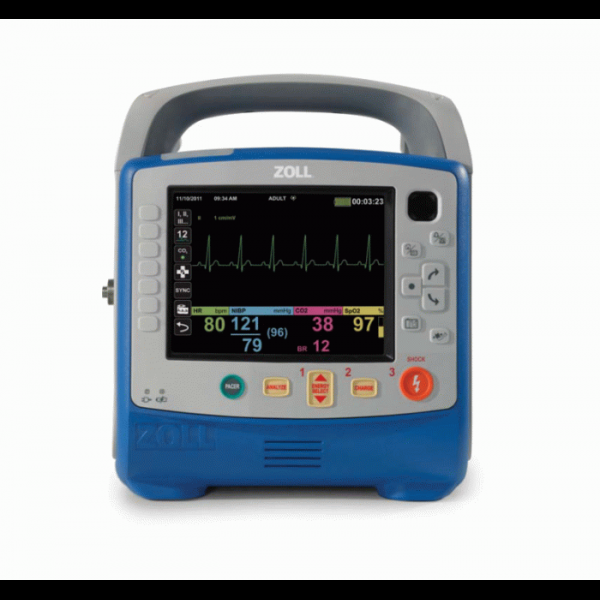 Zoll X Series Defibrillator with 12 Lead, ECG, NIBP, SpO2, EtCO2 603 ...