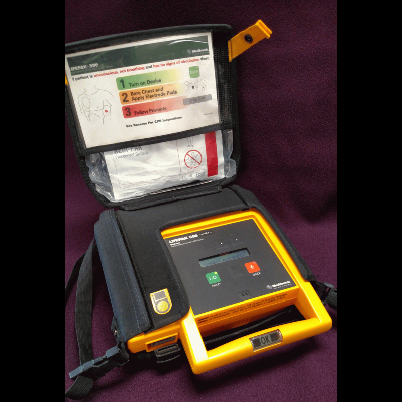 Physio Control Lifepak 500 Bi-Phasic AED - Avobus Medical Equipment