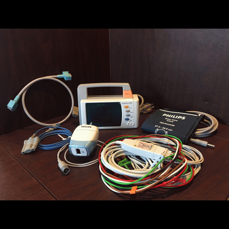 Philips Intellivue MP2 Portable Patient Monitor - Avobus Medical Equipment