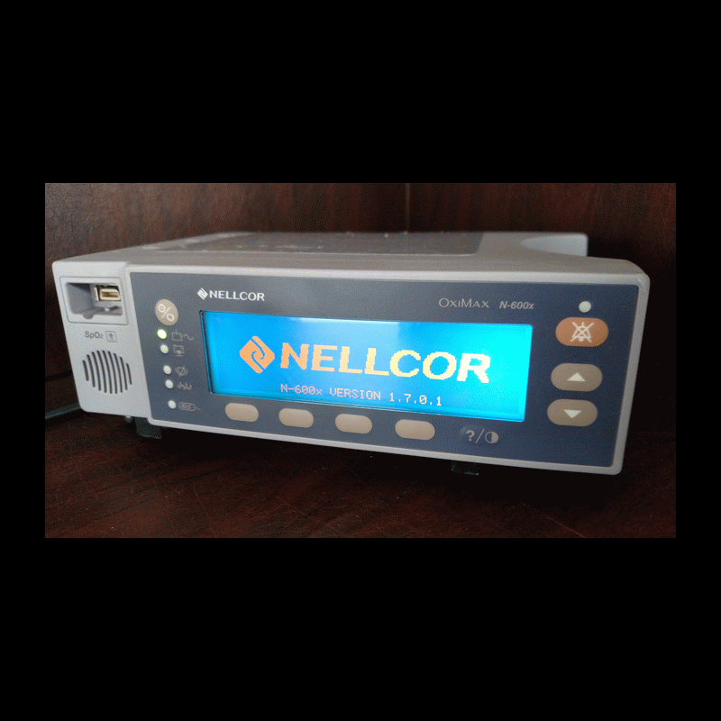 Nellcor OxiMax N-600X Tabletop Pulse Oximeter - Avobus Medical Equipment