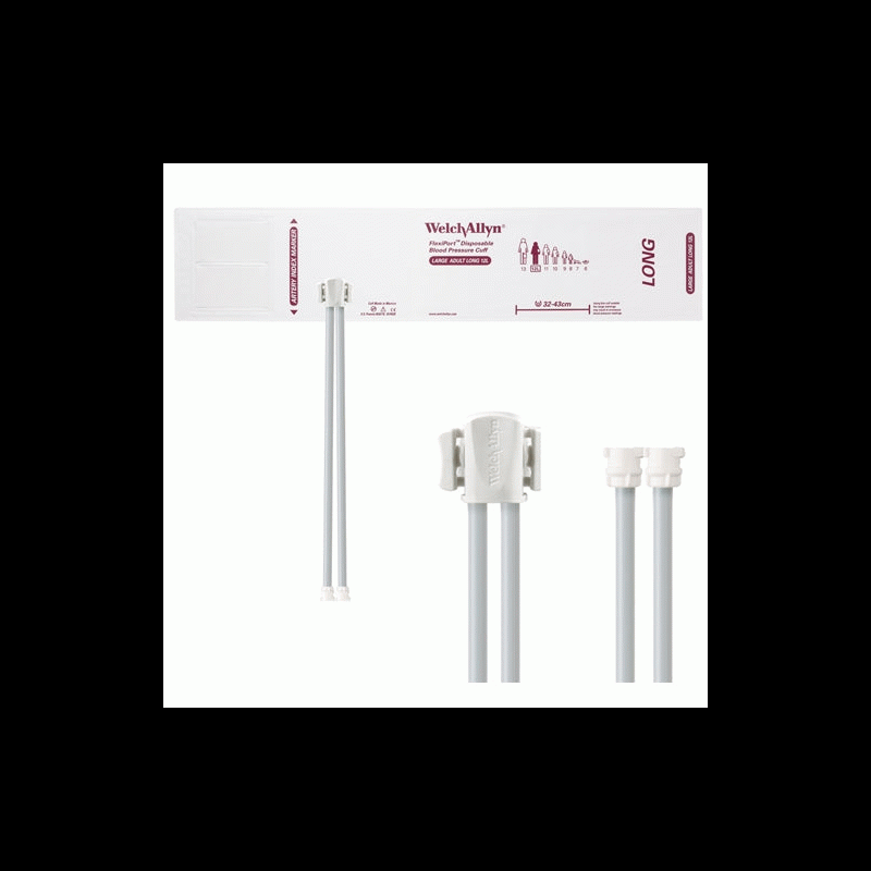 Welch Allyn Disposable FlexiPort Cuff SOFT-12L-2MQ - Avobus Medical ...