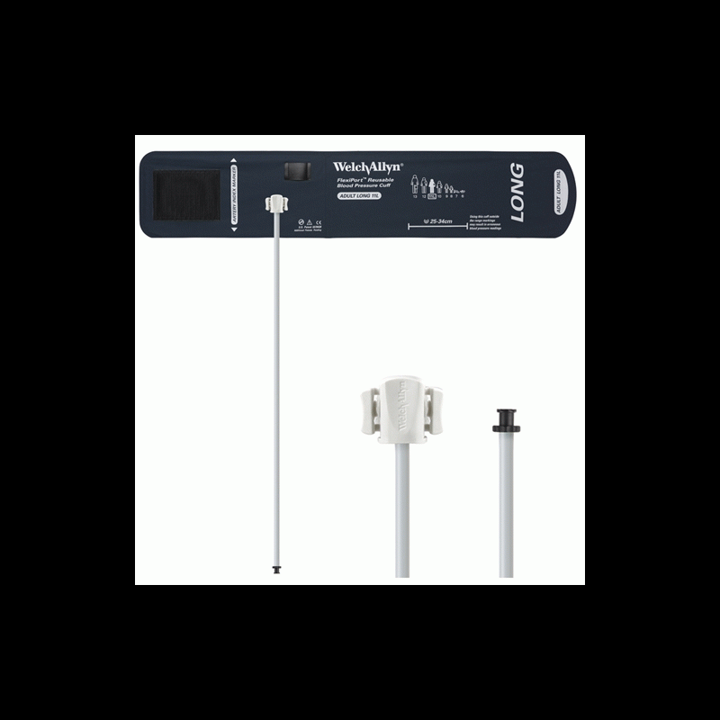 Welch Allyn Reusable Flexiport Cuff With Tube Tri Purpose Connector Reuse L Tp Blood