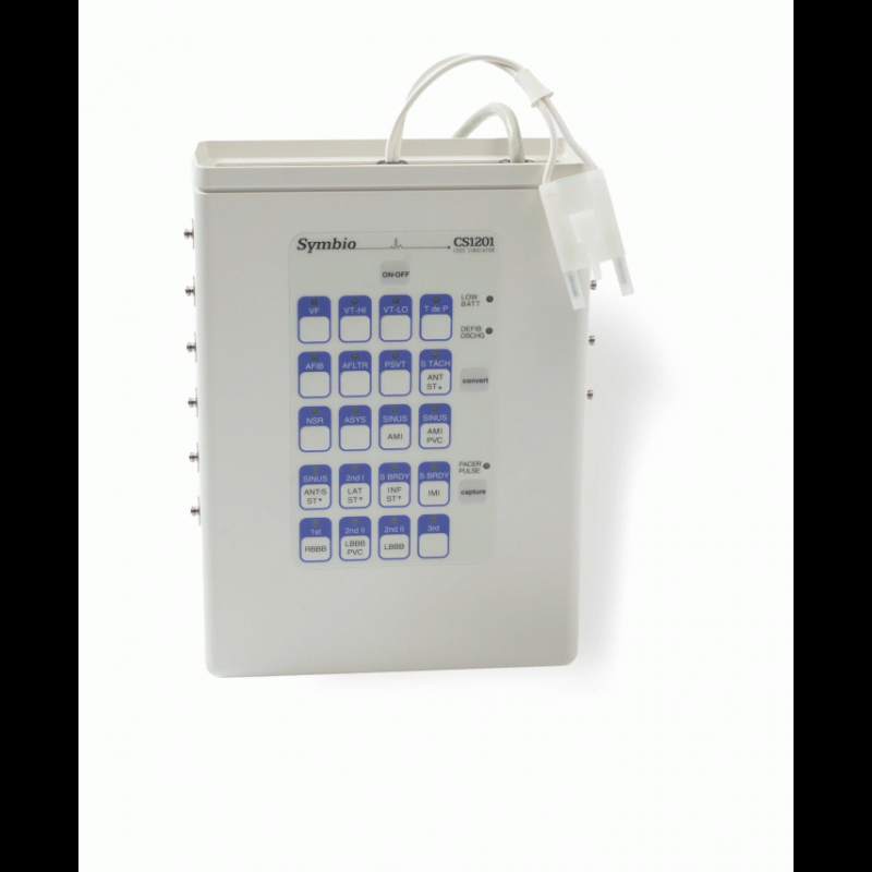 Zoll 12-Lead ECG Simulator 8012-0206 Testing Equipment Manual ...