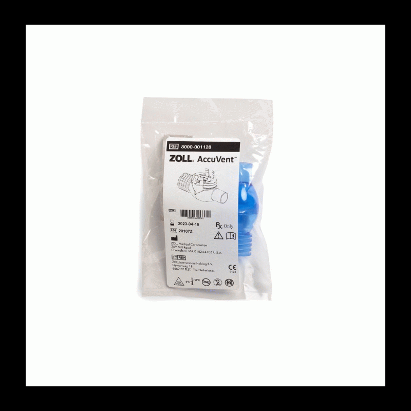 Zoll AccuVent Sensors 8000-001128 Sensors Manual Defibrillator Accessories