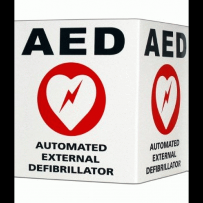 Zoll AED Wall Sign - Door Decal 168-6002-001 Wall Signs AED Accessories