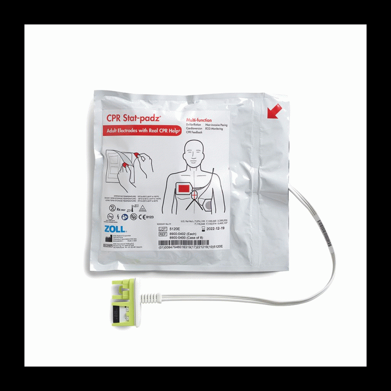 Zoll CPR Stat-Padz® Electrode 8900-0402 Pads AED Accessories