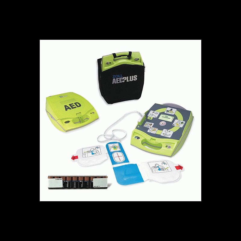 Zoll AED Plus Defibrillator with PlusTrac Pro 8000-004011-01 AED Units AEDs
