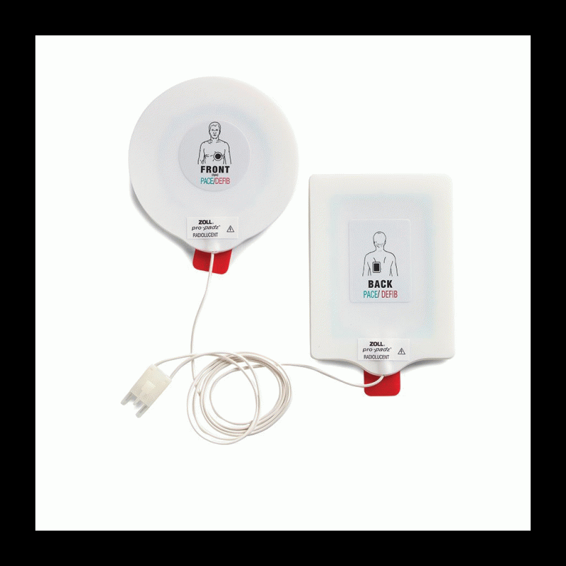Zoll Pro-Padz Radiolucent Liquid Gel Electrode 8900-2105-01 Pads AED ...