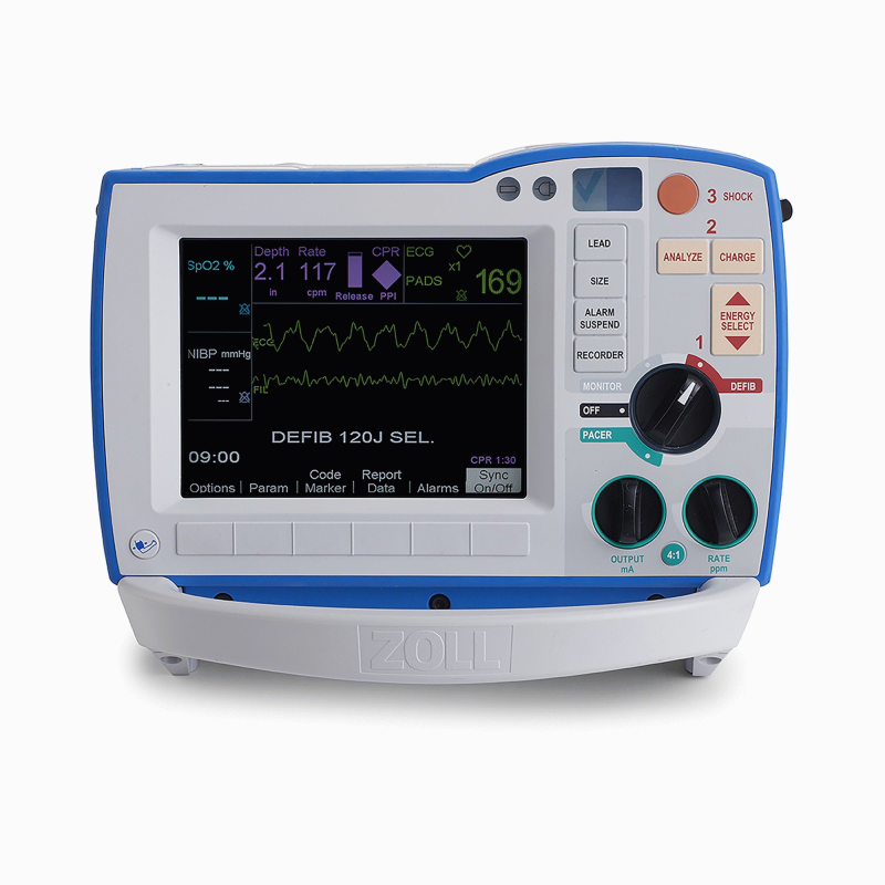 Zoll R Series ALS Defibrillator with 3/5 Lead ECG, AED, and Pacing ...