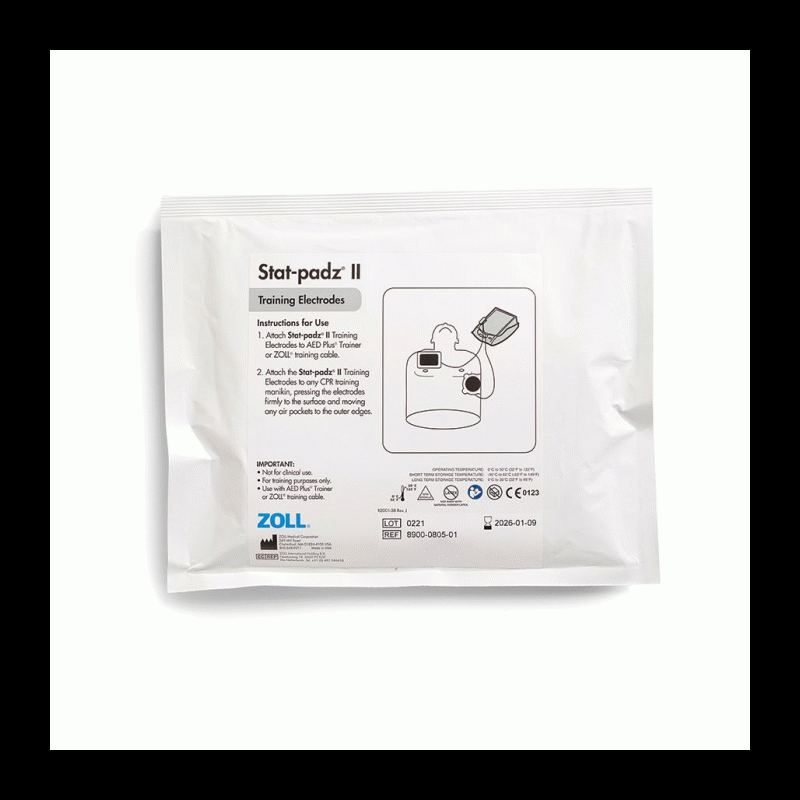Zoll Stat-padz II Training Electrode 8900-0805-01 Training Equipment ...