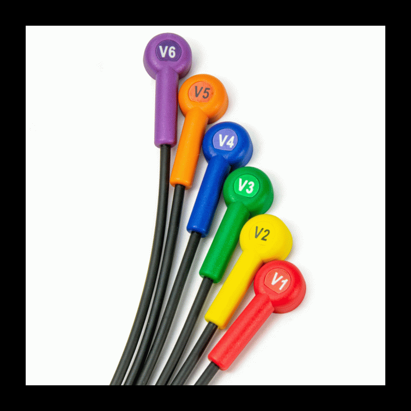 Zoll V Lead Patient Cable 8000-1008-02 Cables Manual Defibrillator ...