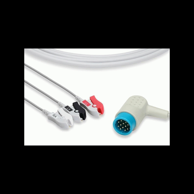 Compatible Direct Connect ECG Cable Physio Control Lifepak 12, Lifepak ...