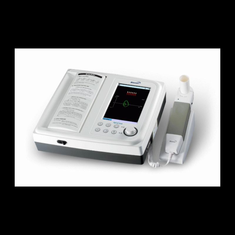Bionet SpiroCare 7” Color TFT LCD Desktop Spirometer SpiroCare EKG ...