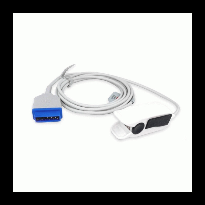 Masimo Compatible Direct Connect SpO2 Sensor with Adult Clip SpO2 ...