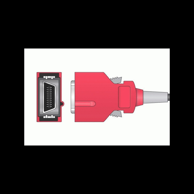 Masimo Compatible Direct Connect SpO2 Sensor with Pediatric Clip 10188 ...