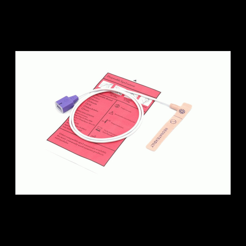 Nellcor Compatible Disposable SPO2 Sensor with Neonate/Adult ...