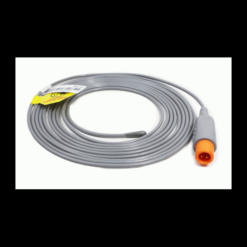 Edan 2-pin temperature probe 01.15.040253 Probe Patient Monitor