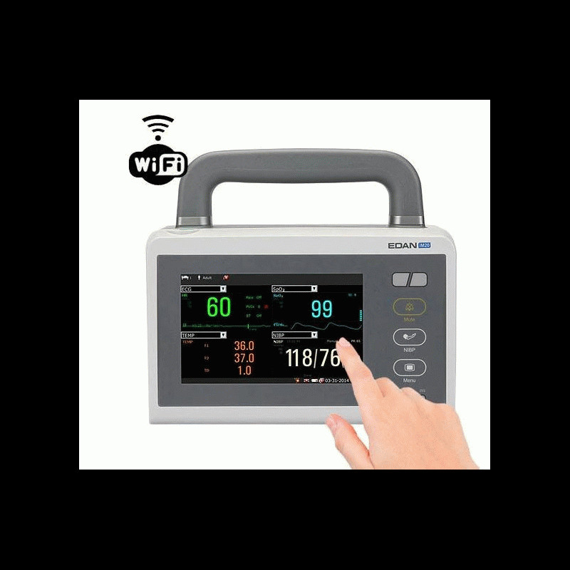 Edan iM20 Transport monitor with 2-IBP module iM20_2IBP Monitors ...