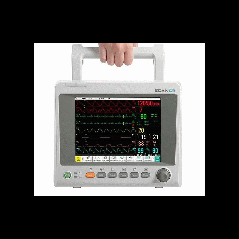 Edan iM50 Patient monitor with Sidestream G2 CO2 Module and Printer ...