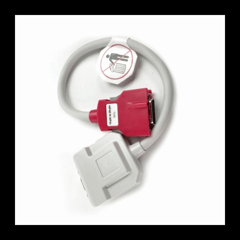 Masimo 14 Pin to 20 Pin Adapter Cable 2478 Adapters Patient Monitor ...