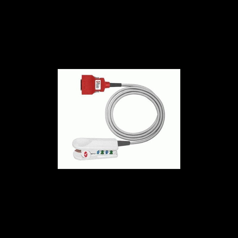 Masimo Red Direct Connect SpO2 Sensor with Pediatric Clip 2256 SpO2 ...