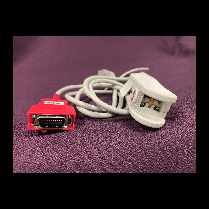 Masimo Rainbow DCI with Adult Reusable Finger SpO2 Sensor 2053 SpO2 ...