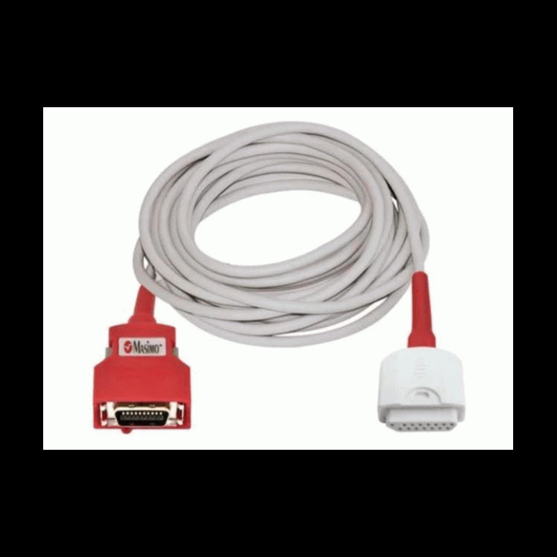 Masimo Rainbow M-LNCS Patient Cable 2404/RC-12 Cables Patient Monitor ...