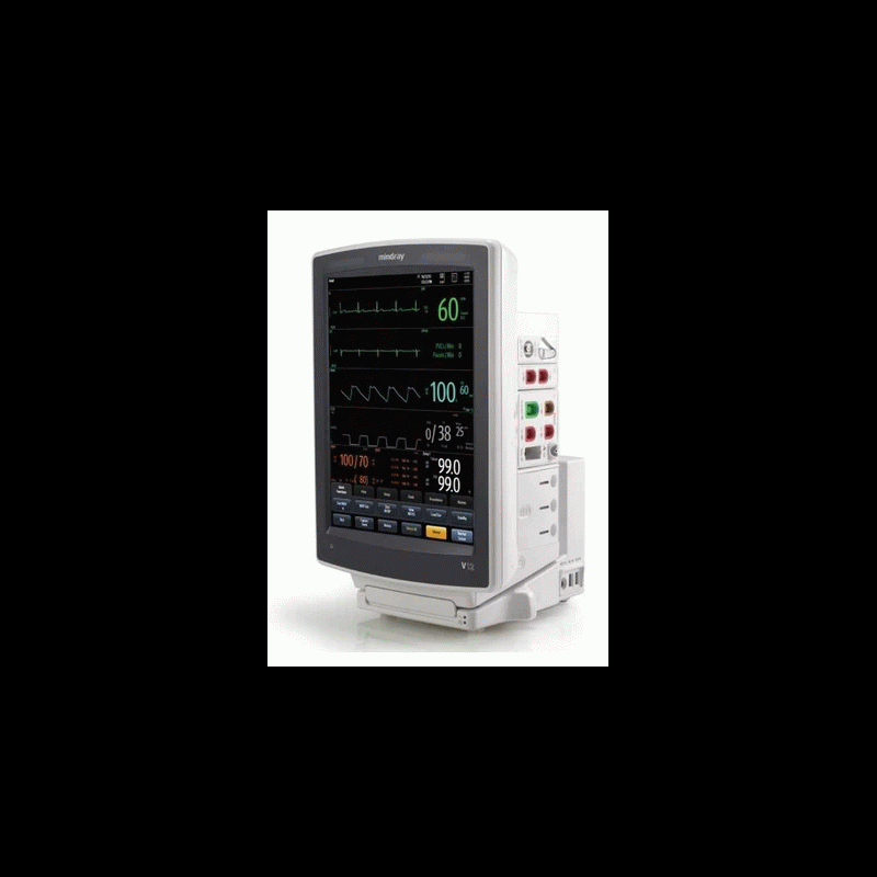 Mindray V12 Patient Monitor with 3/5 Lead ECG, SpO2, NIBP, EtcO2 ...