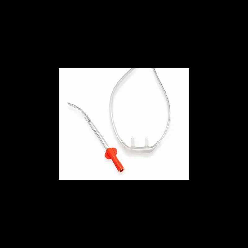 Other O2 CO2 Split Nasal Sampling Line with Adult (14ft) Cannulas ...