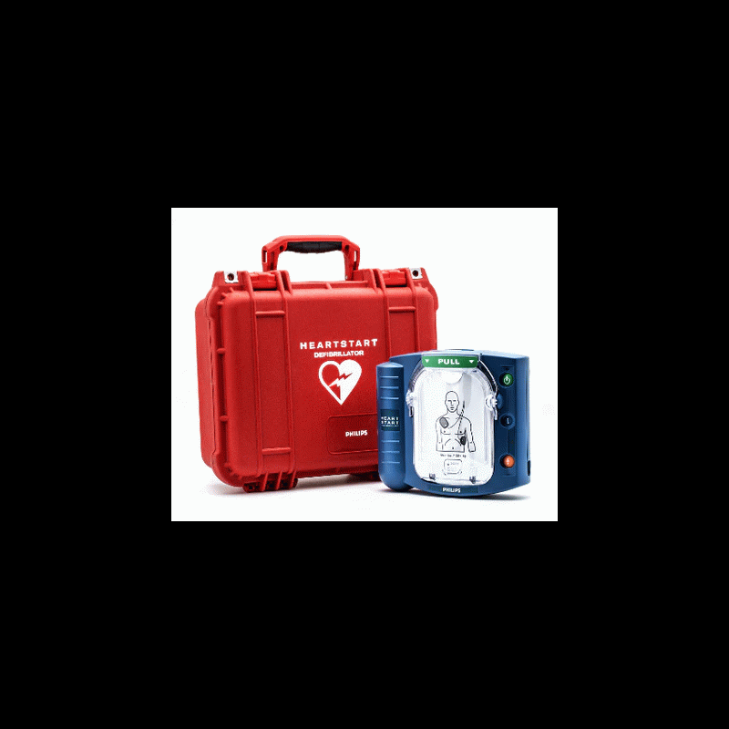 Philips HeartStart OnSite AED with Waterproof Shell Carry Case 861282 ...