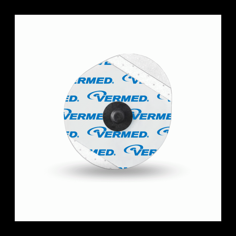 Vermed Snap ECG Electrode with Polyolefin Tape for MRI Use Electrodes ...