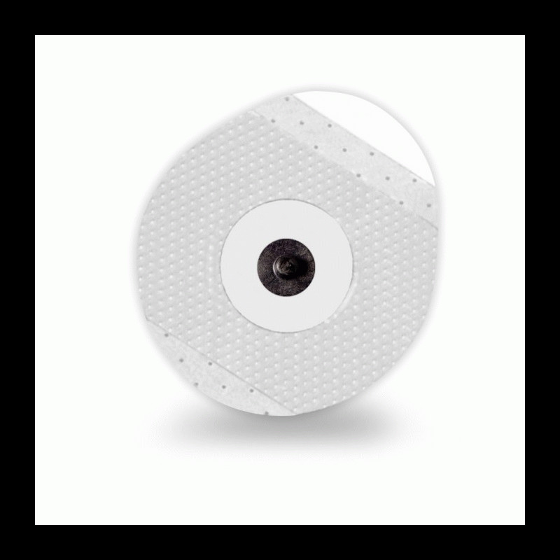 Vermed Snap ECG Electrode with Polyolefin Tape for MRI Use Electrodes ...