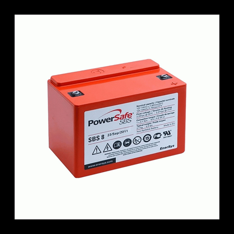 Stryker PowerSafe SBS-8 12v Battery 6390-001-468 Batteries Accessories