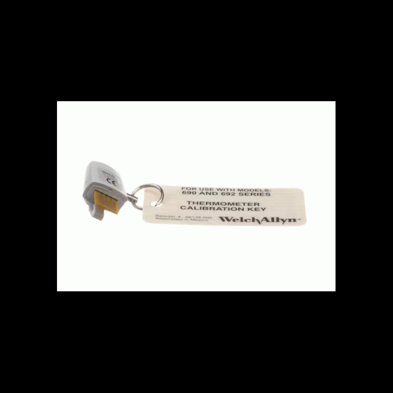 Welch Allyn Calibration Key with Calibration Certificate 06138-000
