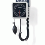 Welch Allyn Wall Aneroid Manometer 767 Series Sphygmomanometer 7670-02 ...