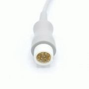 Philips ECG Trunk Cable 12 pin with 3 Lead Cables Patient Monitor ...